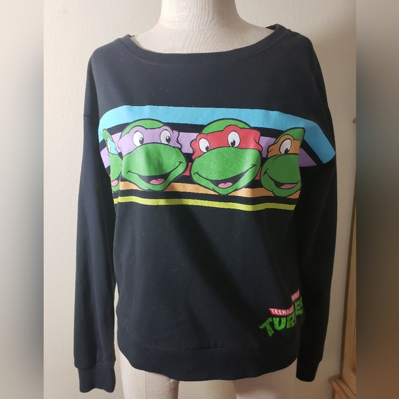 turtles | Sweaters | Rare Teenage Mutant Ninja Turtles Sweatshirt ...